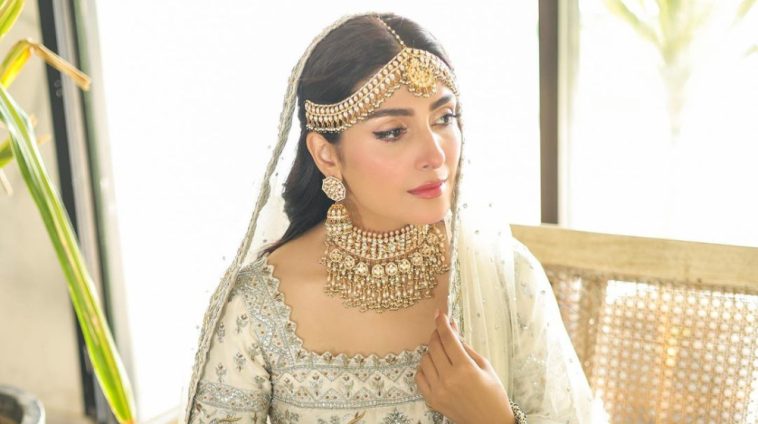 Ayeza Khan is a Vision of Beauty in Dazzling White Bridal Jora - Lens