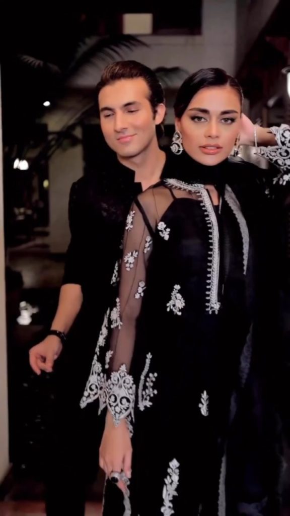 Twinning in Black: Shahroz and Sadaf Kanwal's Romantic Dance Melts ...
