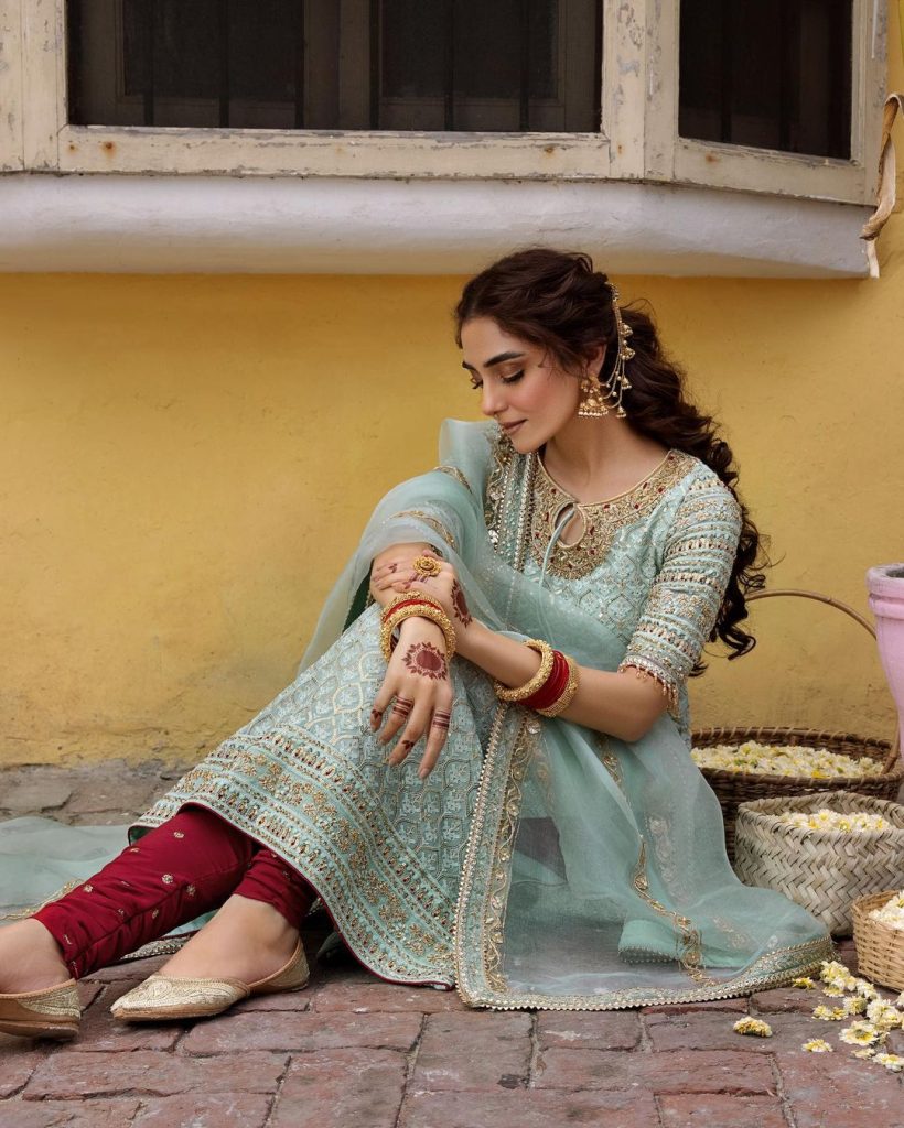 Maya Ali Exudes Old School Charm in Her Own Brand's Eid-ul-Adha ...