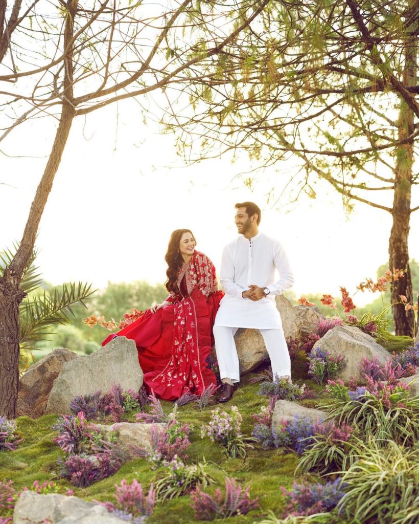 Hania Aamir, Wahaj Ali Display Magical Chemistry in Photoshoot for ...