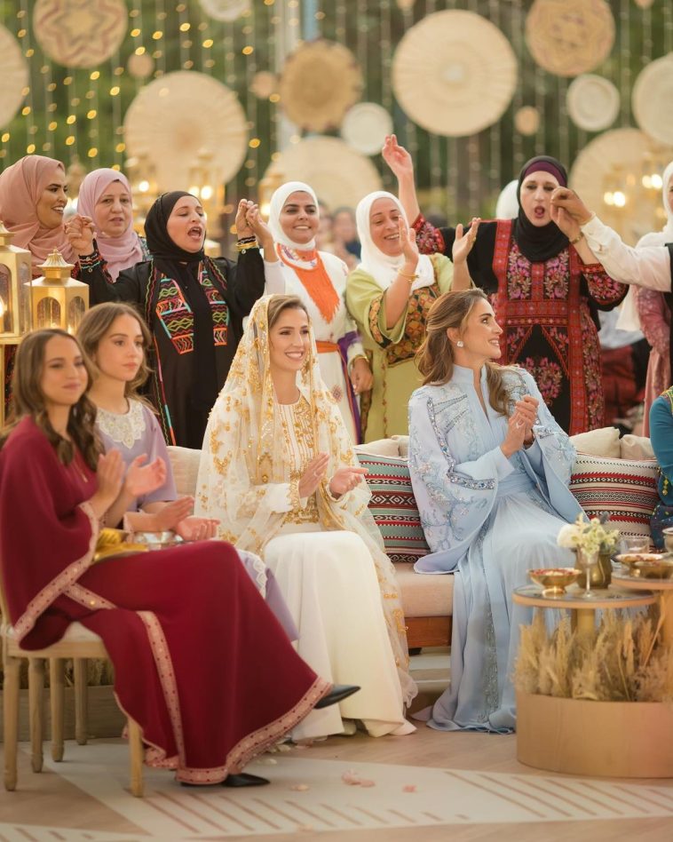 Queen Rania Hosts Henna Celebration for Saudi Arabia's Rajwa Al-Saif's ...