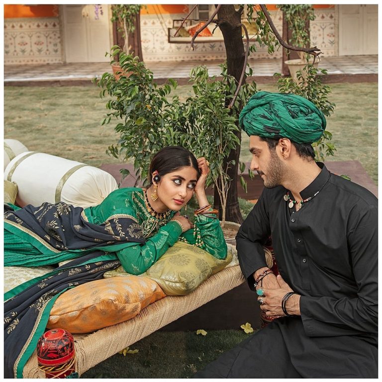 Sajal Aly's Intense Click With Wahaj Ali From New Project Will Make ...