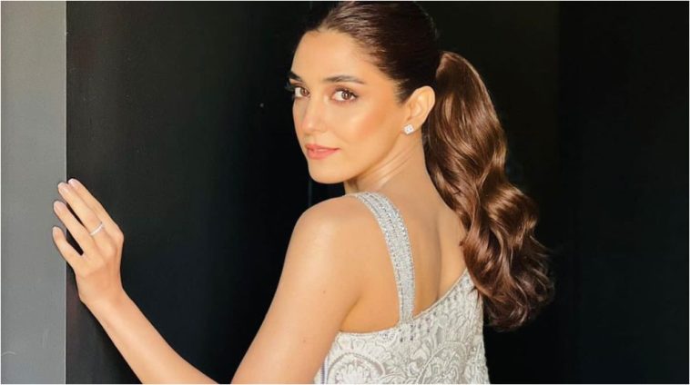 Maya Ali Looks Straight Out of a Fairytale in Pearl Off-Shoulder Gown ...