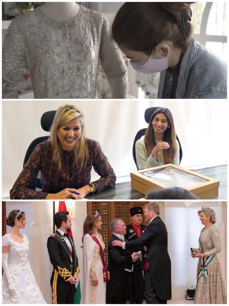 Pakistan's Mahpara Khan Creates Exquisite Gown for Queen Máxima of ...