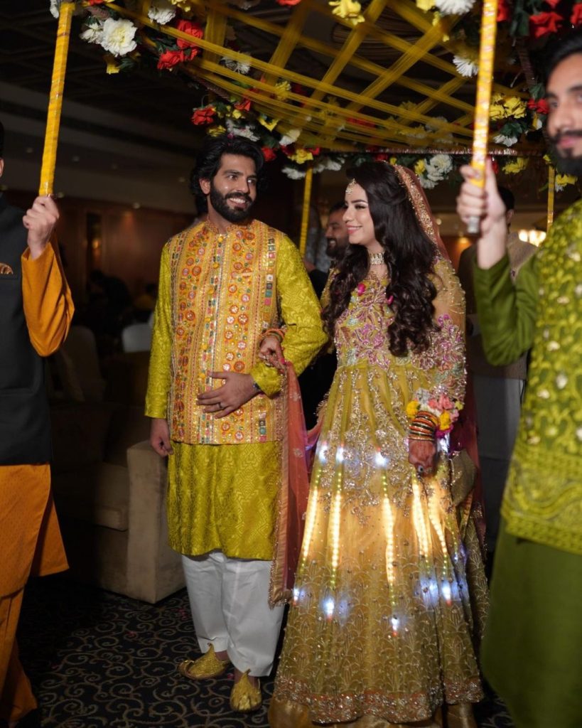 Pakistani Bride 'Shines Bright' in LED Lehenga - Lens