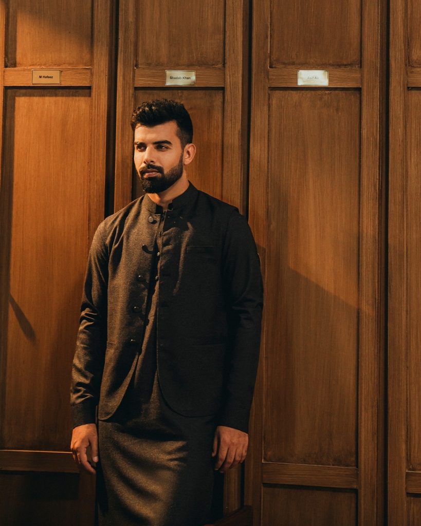 Shadab Khan and Naseem Shah Nails The Sapphire Man Winter Collection - Lens