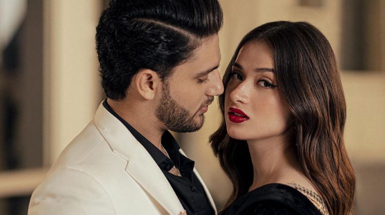 Adnan Raza Mir, Aena Khan Radiate Glamour and Romance In Valentine Day ...