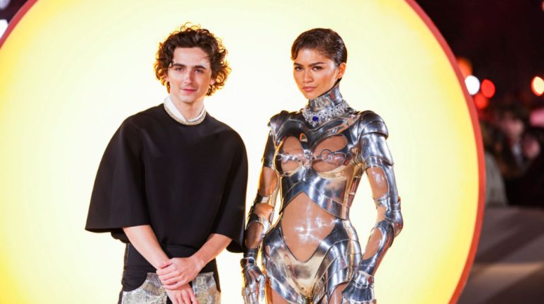 Zendaya Steals The Show In Robotic Suit At Dune Part Two Premier - Lens