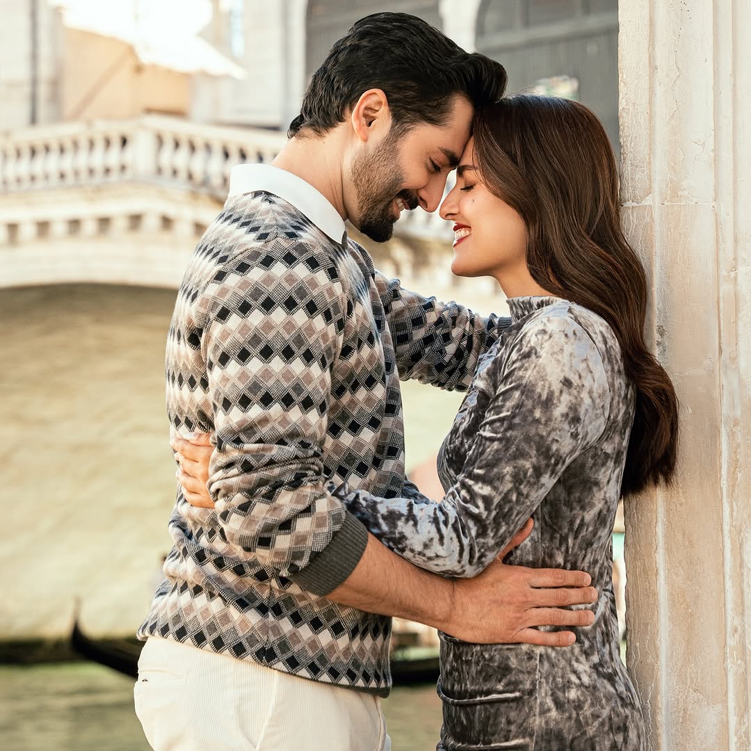 Ayeza Khan and Danish Taimoor Set Couple Goals in Venice