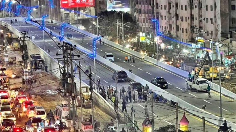 Karachi's Johar Chowrangi Flyover Inaugurated, May Bring Relief to ...