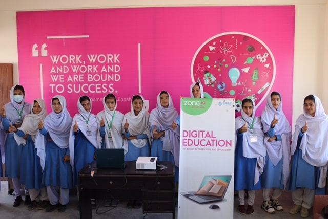 Zong 4G Sets Up Digital Lab at Pak-China Friendship School Gwadar to ...