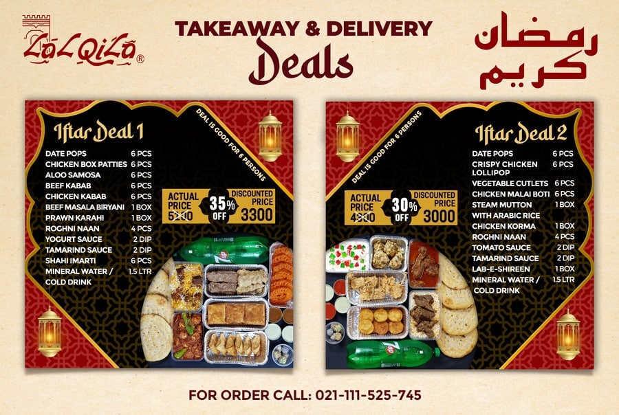 Best Sehri and Iftar Deals in Ramadan 2023
