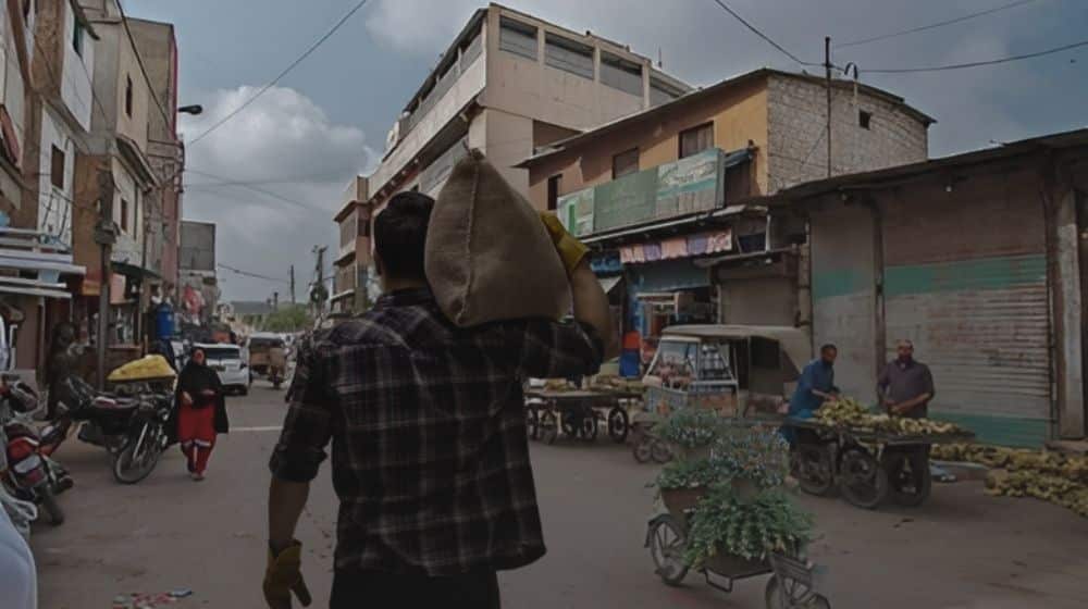 Man Carries 50kg For 10km To Win a Bet