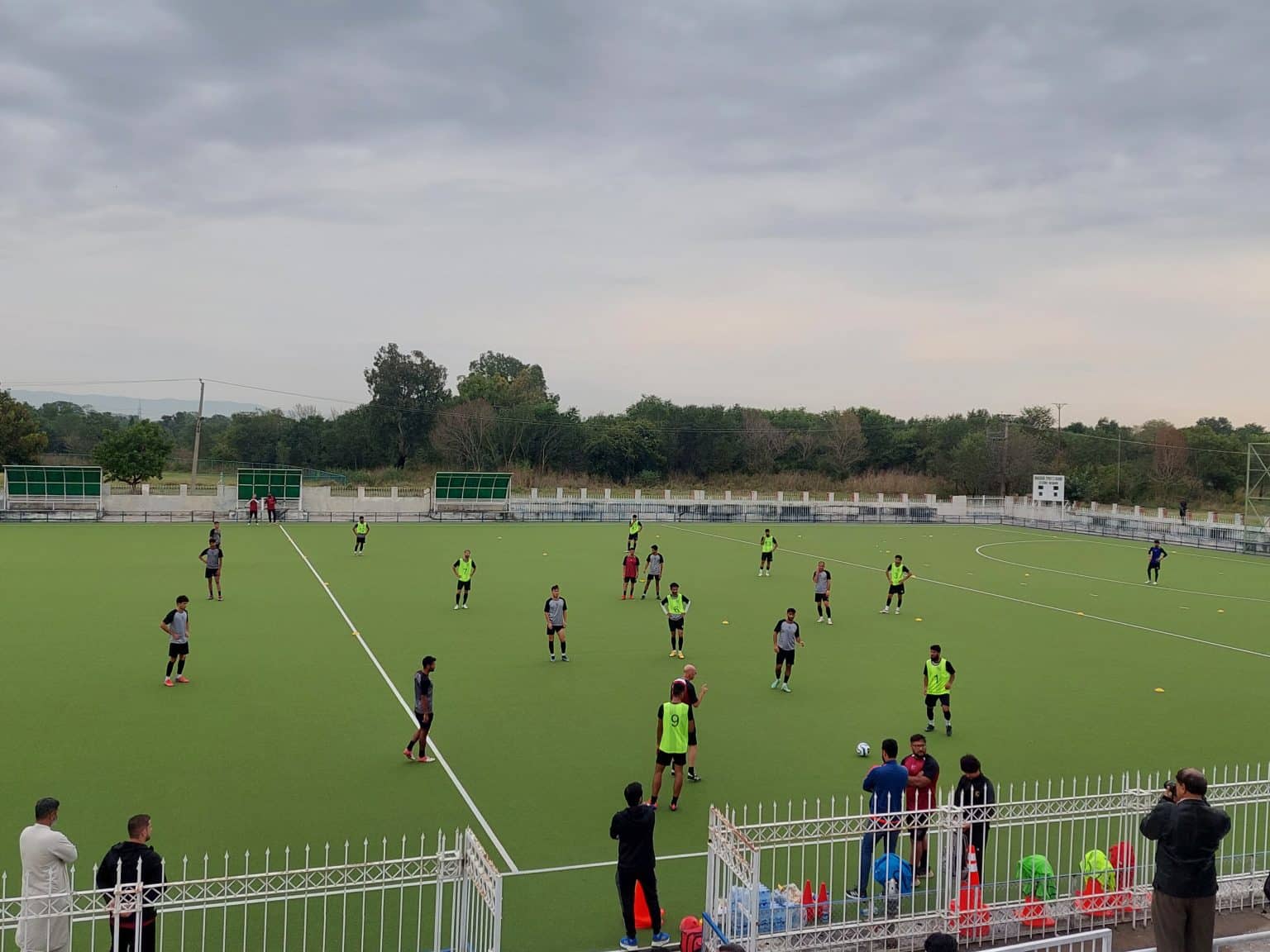 Pakistan Football Team Trains Hard Ahead of Clash With Saudi Arabia ...