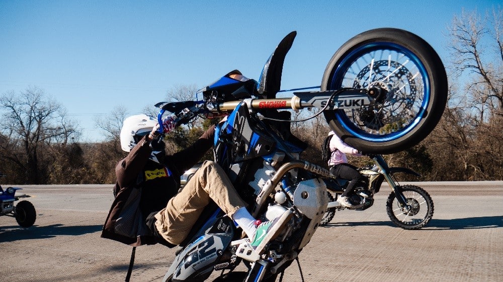 Beware, One-Wheelers: Heavy Fine Announced for Bike Stunt Riders