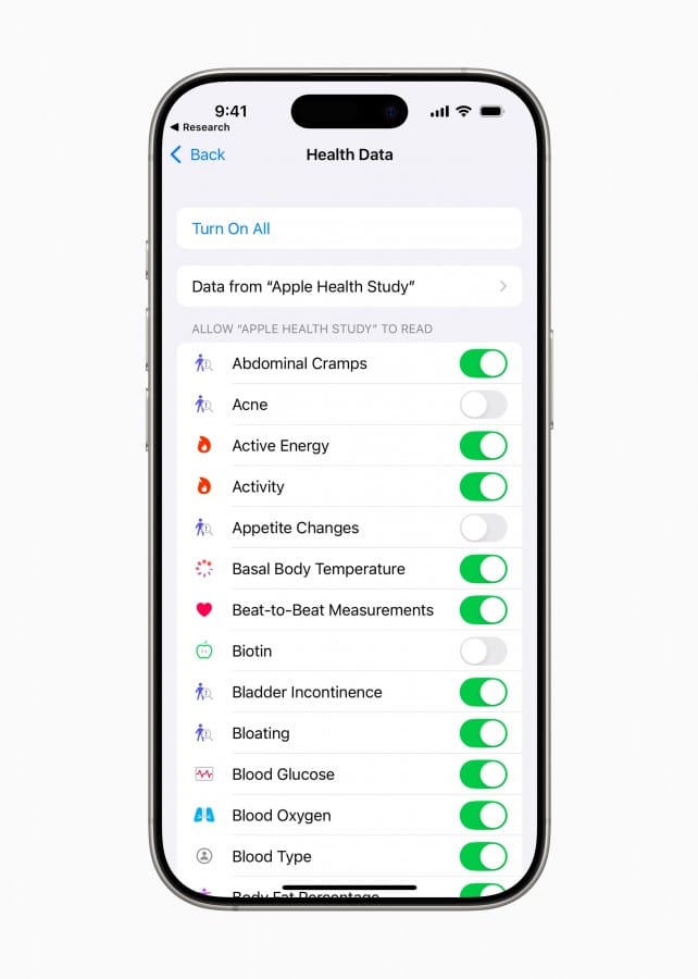 Apple Begins Research on How iPhones and Other Devices Can Improve Health
