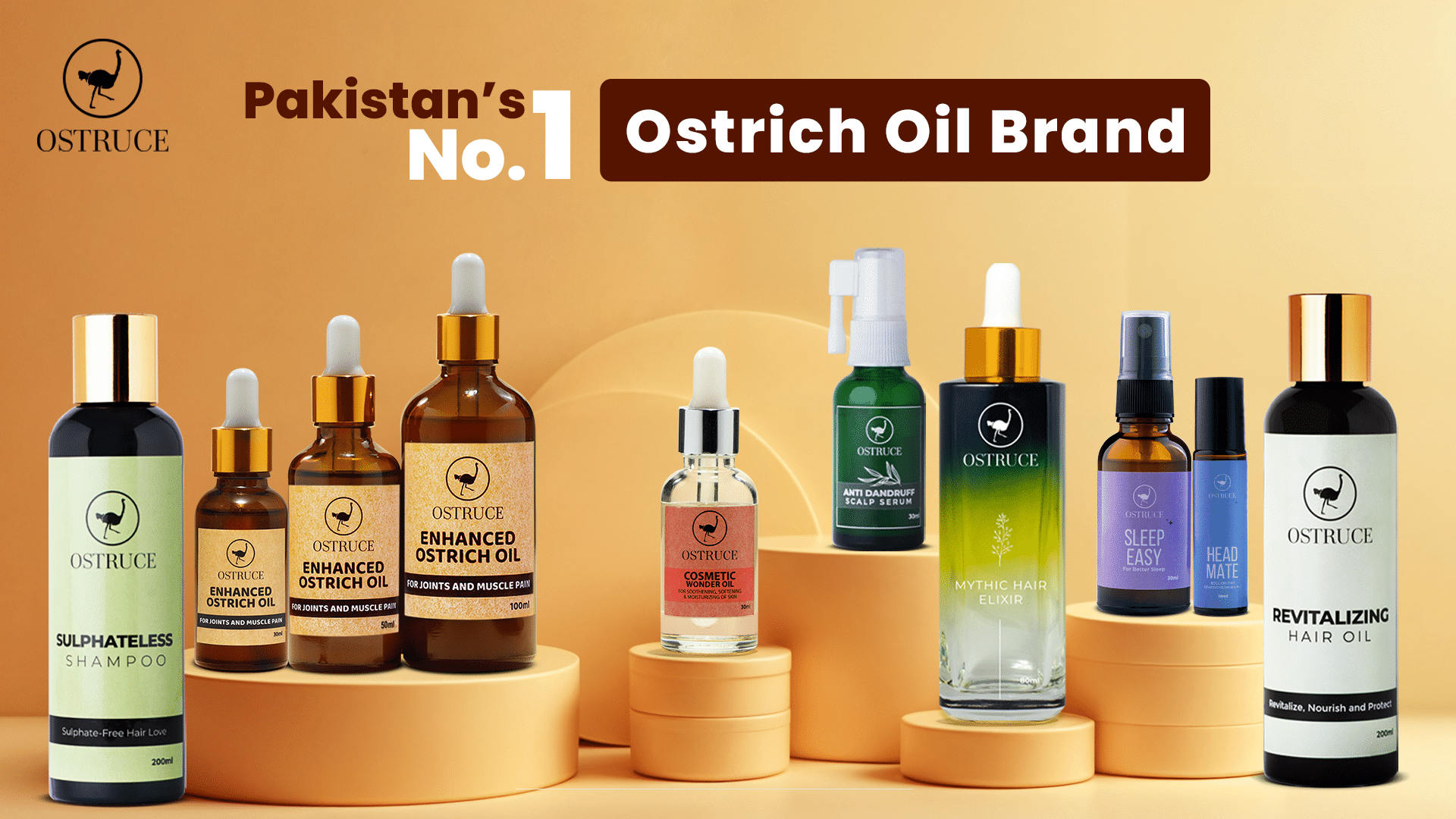 Ostruce's Enhanced Ostrich Oil – Pakistan's No. 1 Pain Relief Oil