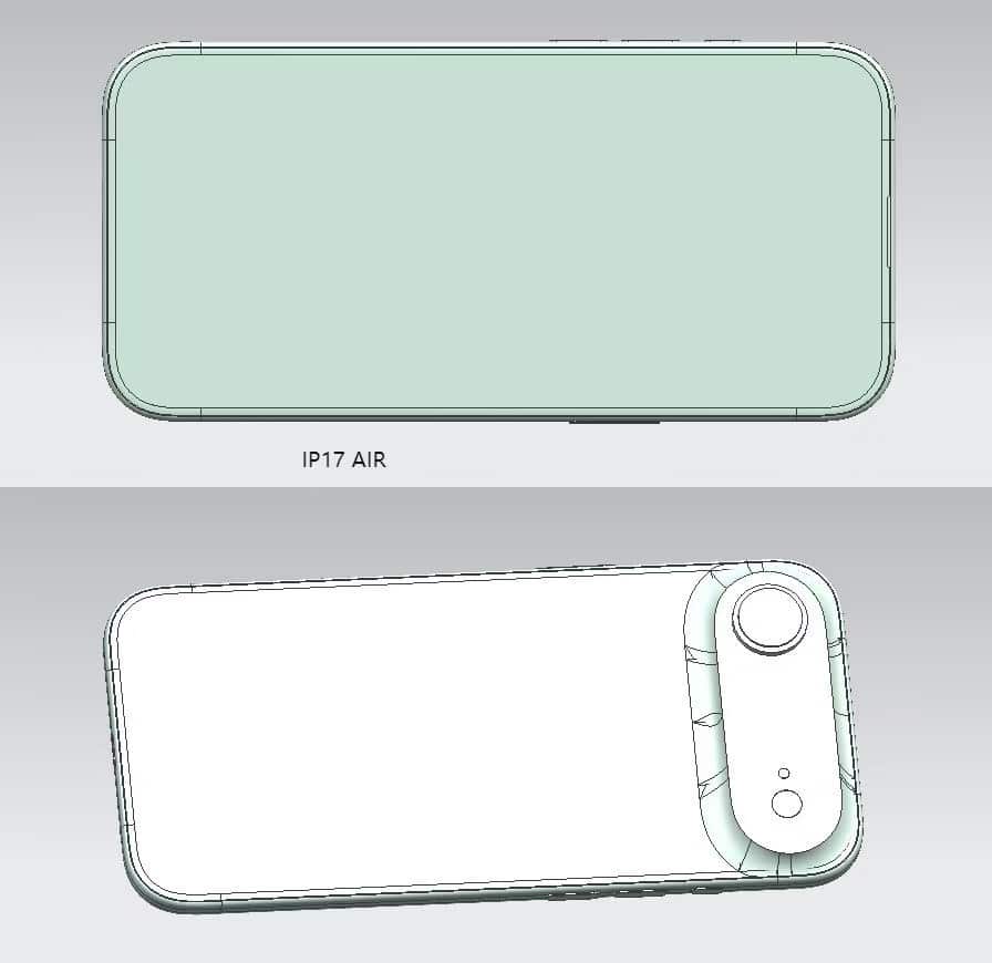 Renders Reveal Notable Design Changes for iPhone 17