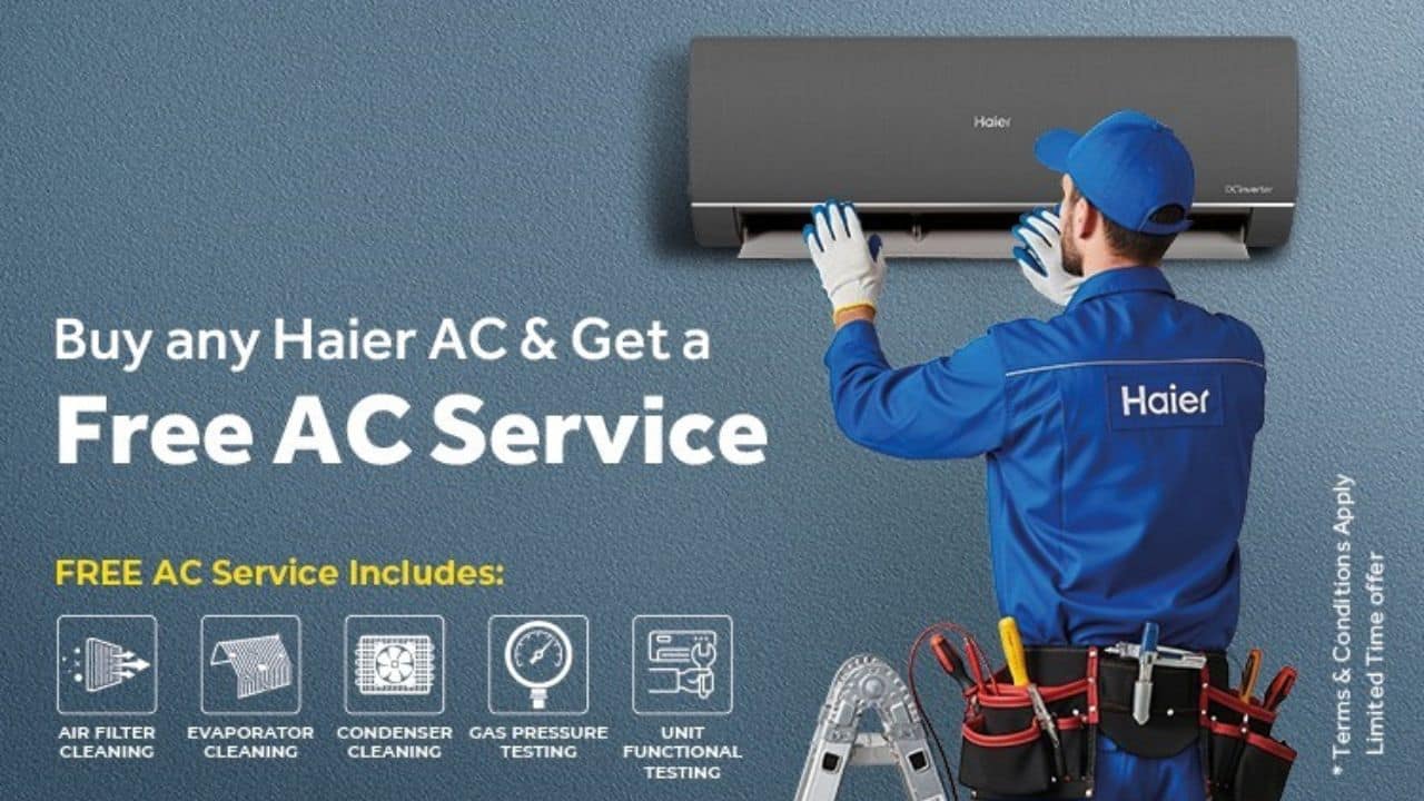 Haier Introduces FREE AC Service – A Smarter Way to Care for Your AC!