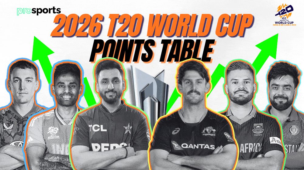 T20 World Cup 2026 Points Table: Live Standings, Group Rankings, NRR ...