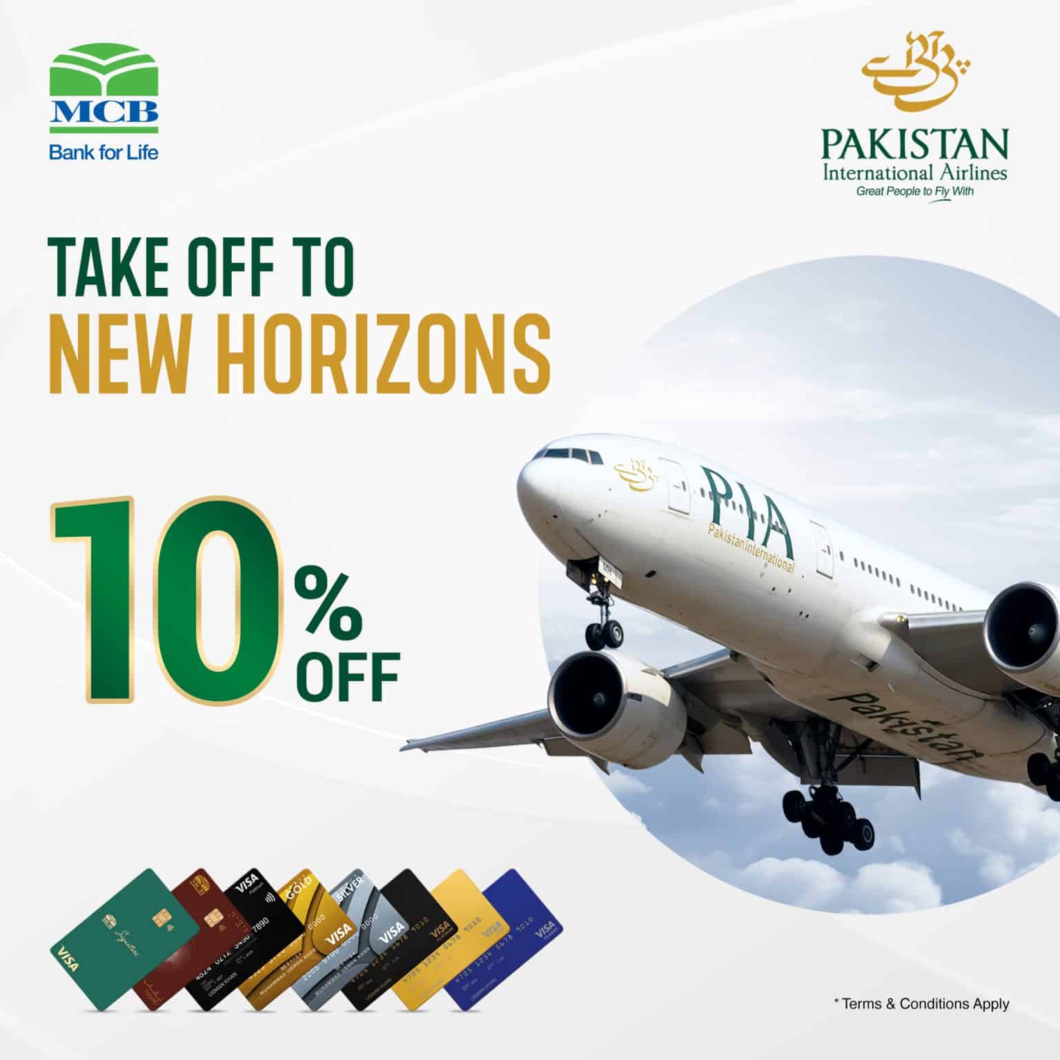 PIA Announces Limited-Time Discount on Flight Tickets