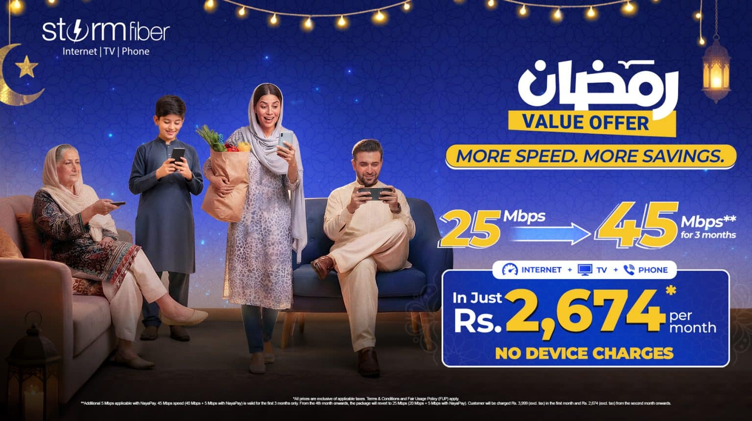 StormFiber Launches Ramadan Value Offer with Free Speed Upgrade for New ...