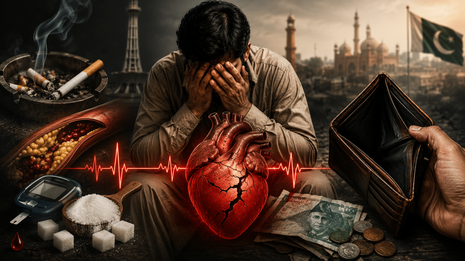 Lack of Money Harms Pakistani Hearts More Than Smoking, Cholesterol and ...