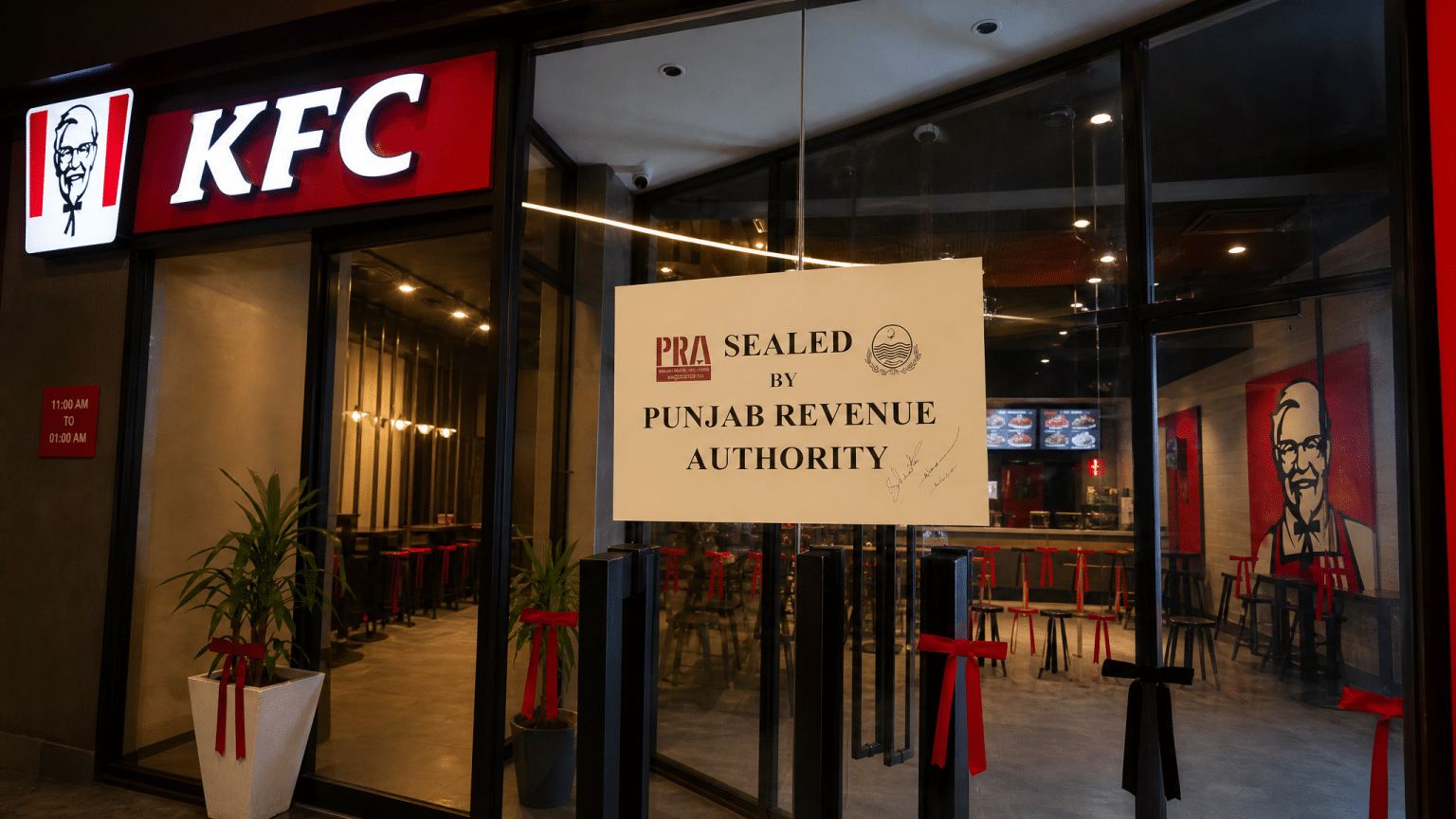 Govt Starts Sealing KFC Branches Across Lahore