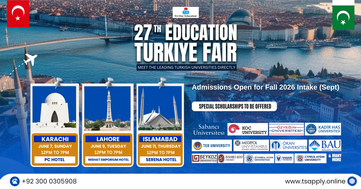27th Education Turkey Fair: Discover Türkiye’s Best Universities